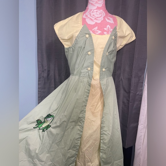 Disney | Dresses | Custom Made Tiana Princess And The Frog Dress Size ...